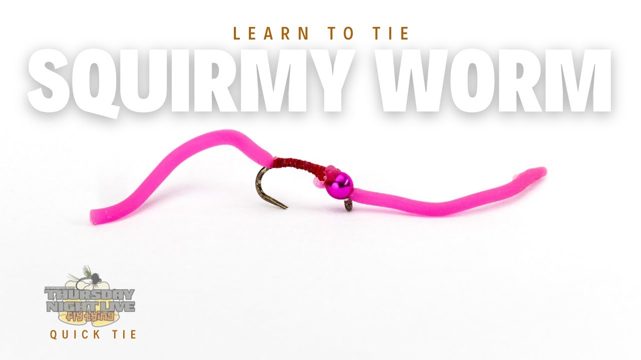 Squirmy Worm Fly Tying Tutorial: Step-by-Step Guide - YouTube