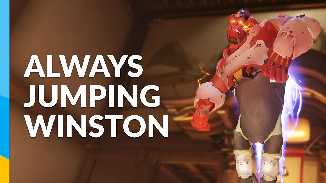 Always Jumping Winston! | Overwatch Challenge Ep.5 - YouTube
