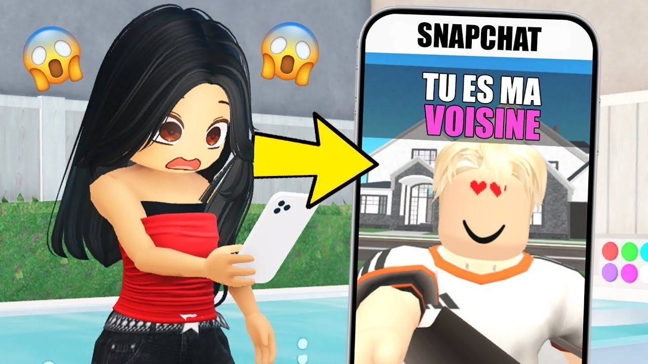 MA PREMIÈRE JOURNÉE SUR SNAPCHAT ROBLOX ! - YouTube
