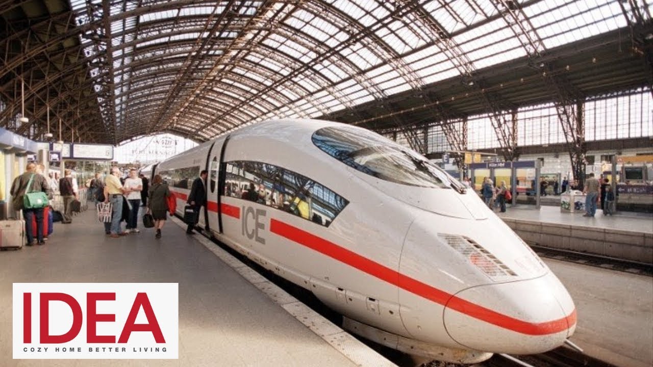 Melihat Sekilas Stasiun Kota Nurnber, Jerman dari Atas Kereta Api Cepat ...