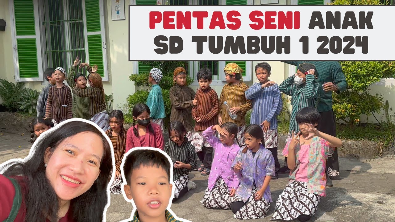 PENTAS SENI ANAK SD TUMBUH 1 2024 NUSANTARA MENARI - YouTube
