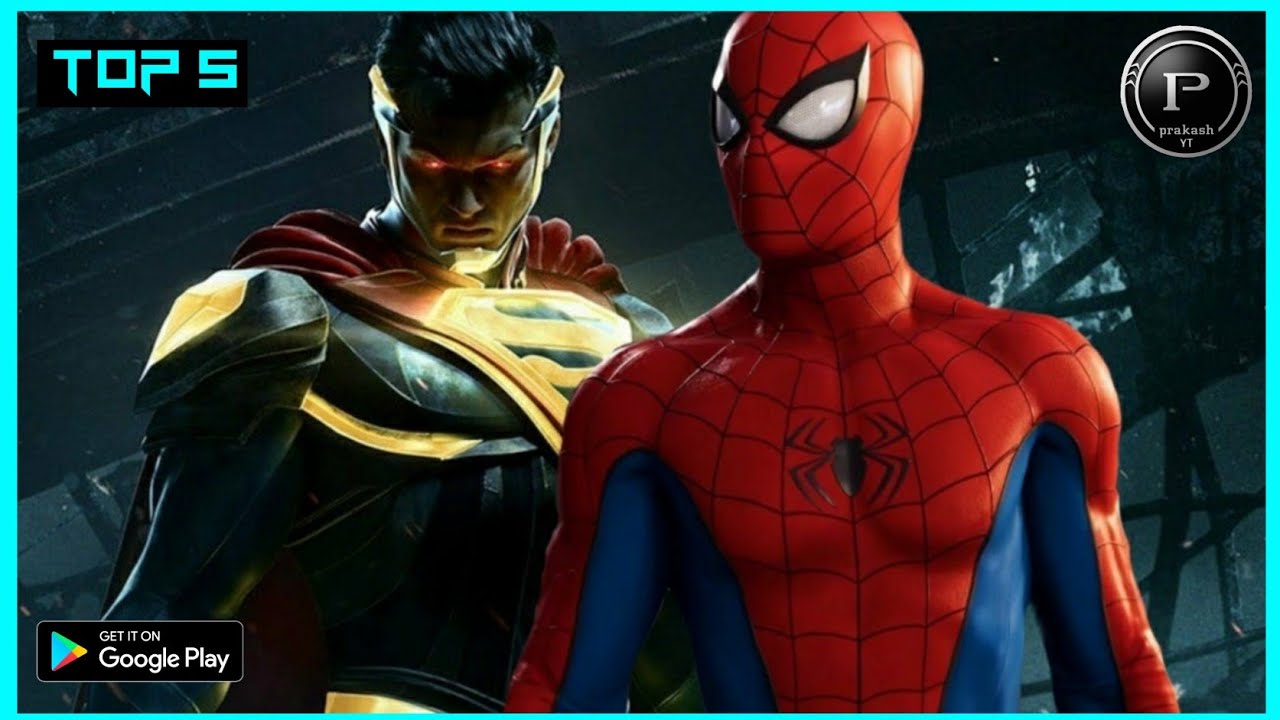 Top 5 marvel and dc games for Android 2021/high graphic marvel & dc ...