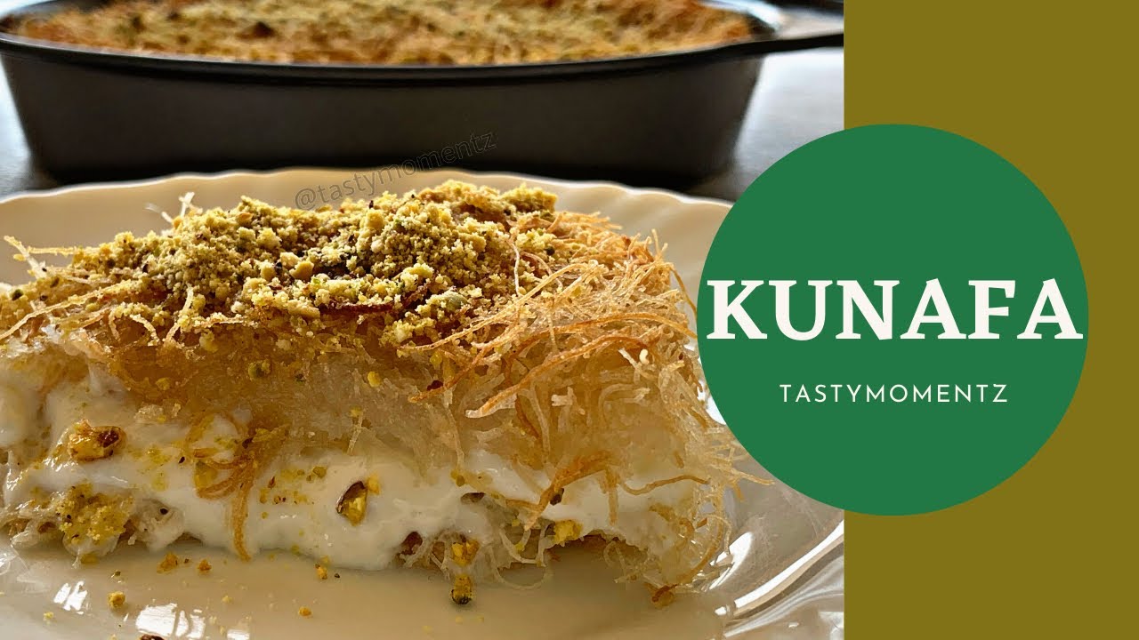 Kunafa Simple and Easy Recipe, kunafeh, kunafa, knafeh | by ...