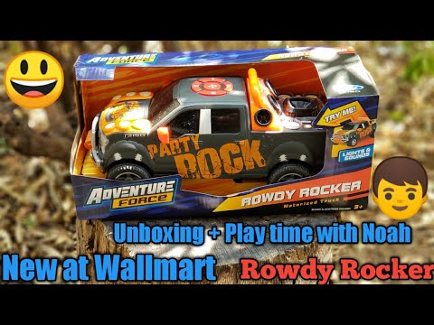 New Adventure Force Rowdy Rocker. Plays party rock song: Unboxing ...