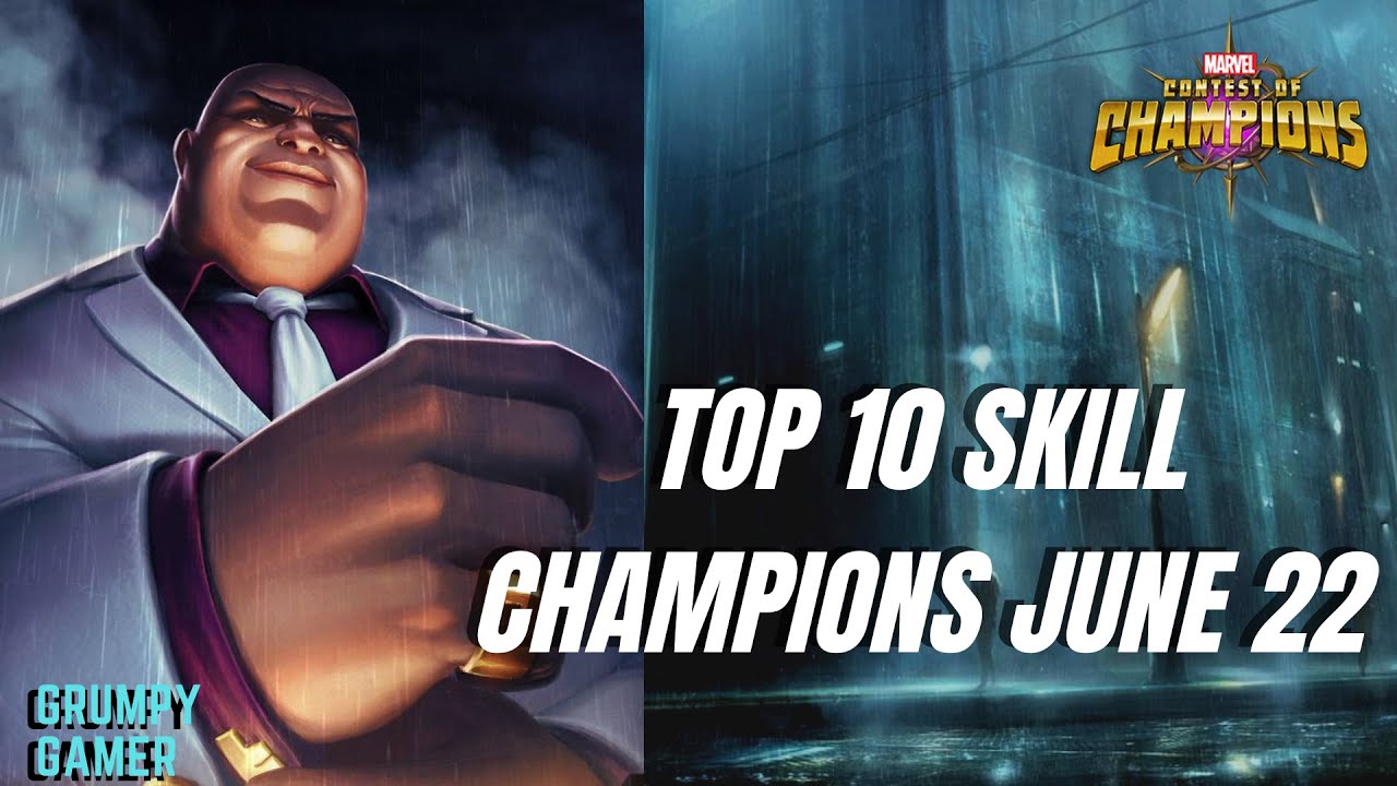 MCOC Skill Top 10 Tier List | June 22 | Marvel Contest of Champions ...