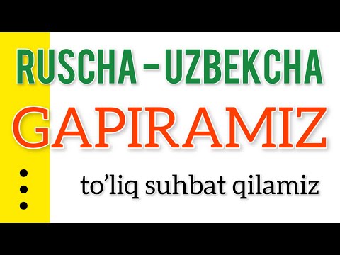 RUS TILI 1 SOAT. ✅ GAPIRISH UCHUN AUDIO DARS - RUS TILIDA 0 DAN SO’ZLASHUV | 🇷🇺RUSCHA 