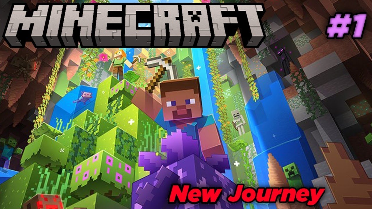 New Journey Of Minecraft Startes Here😃 || Minecraft Series Day 1 ...
