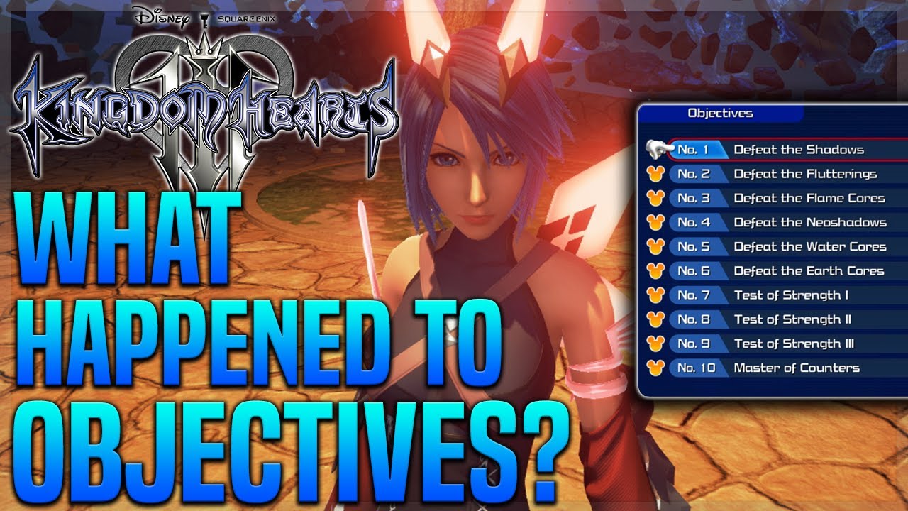 Kingdom Hearts 3 - What Happened to Objectives & Customization? - YouTube