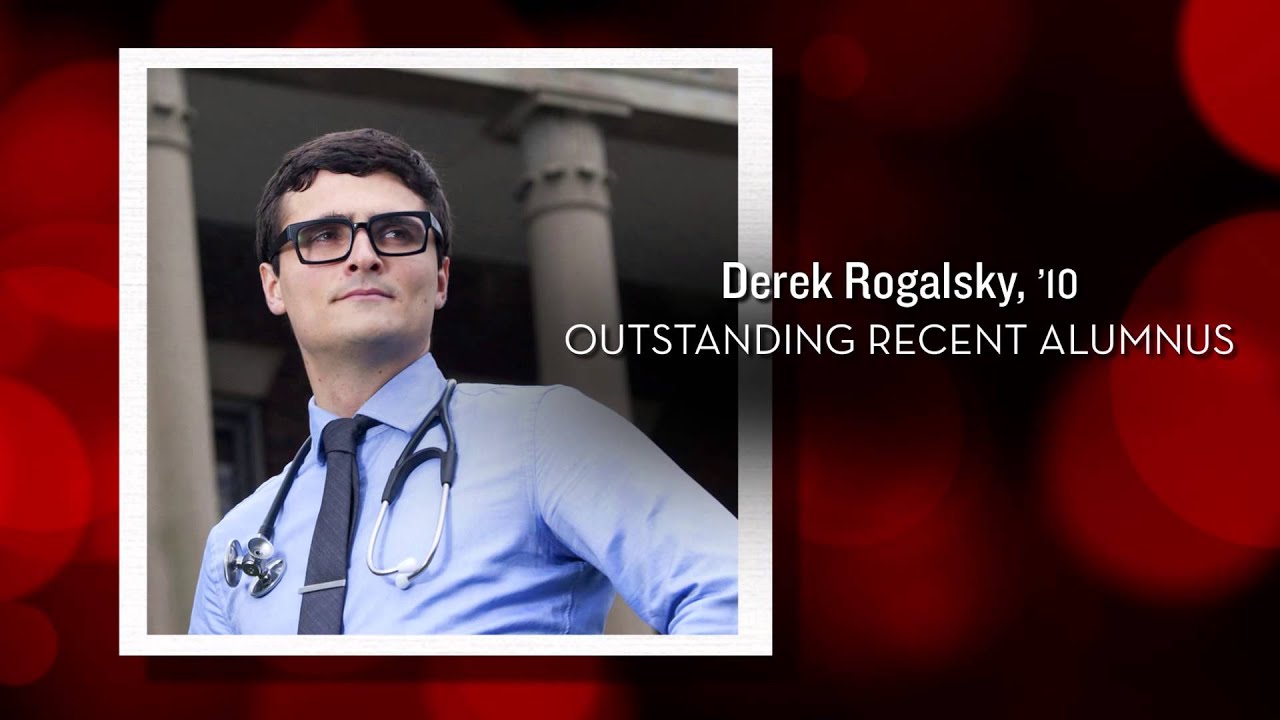 Outstanding Recent Alumnus – Derek Rogalsky, ’10 | 2015 Alumni Awards ...