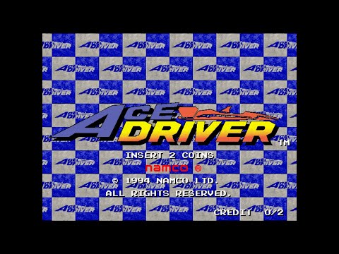 GAME ARCADE Ace Driver Racing Evolution 1994 - YouTube
