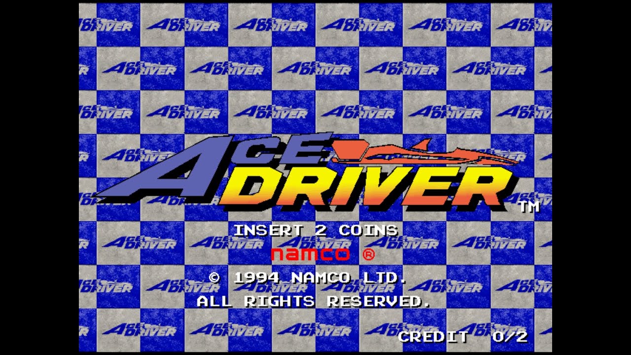 GAME ARCADE Ace Driver Racing Evolution 1994 - YouTube