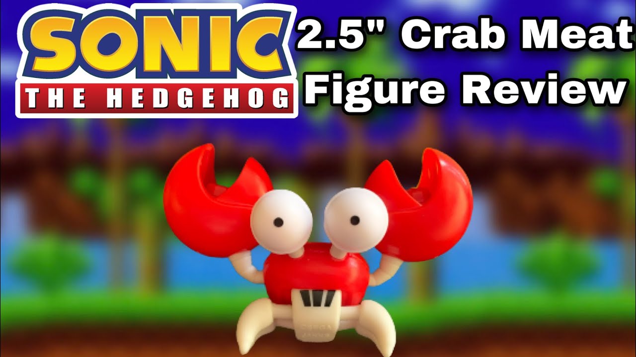 Sonic Figures - 2.5” Crab Meat Figure Review - YouTube