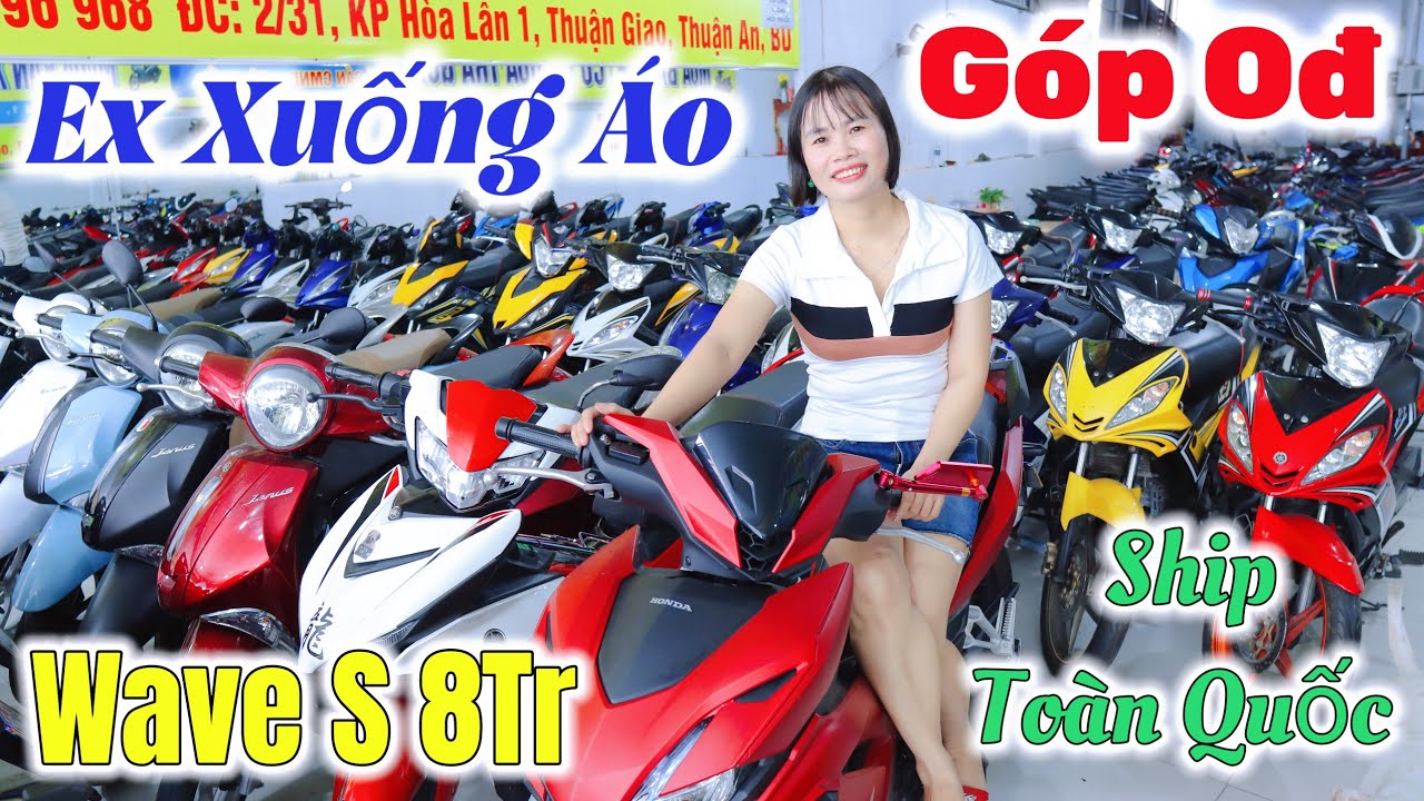 Wave S110 zin 8Tr Quá Ngon, Dàn Tay Ga Siêu Lướt, Ex Nhỏ Xuống Áo Góp ...