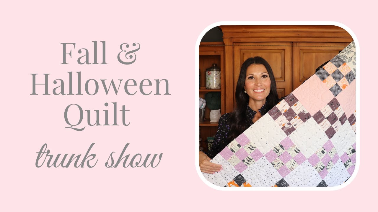 Quilt Trunk Show | Fall/Halloween Edition 2022 | Fun Quilting Ideas ...