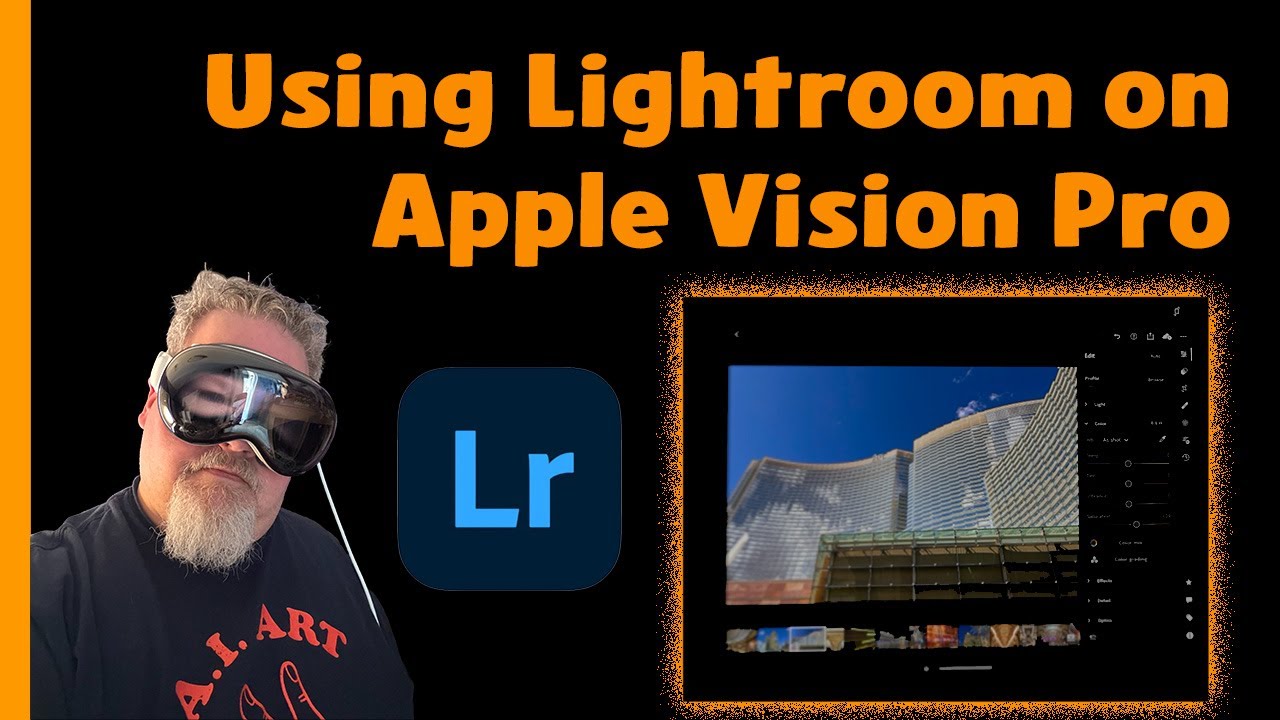 Control Lightroom With Your Eyes on Apple Vision Pro - YouTube