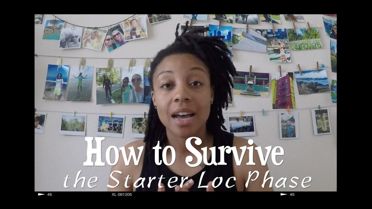Dreadlock Journey: How To Survive the Starter Loc Phase - YouTube