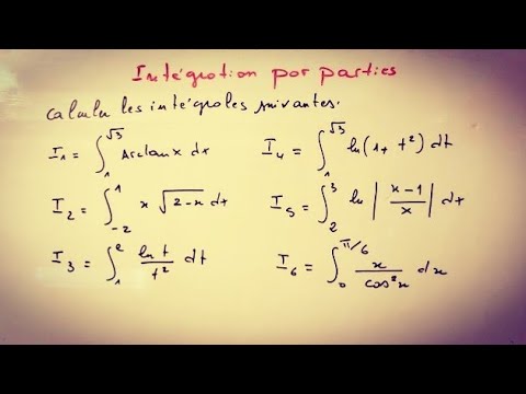 Intégration par parties(Partie 7). 2Bac SM biof.2023/24. - YouTube