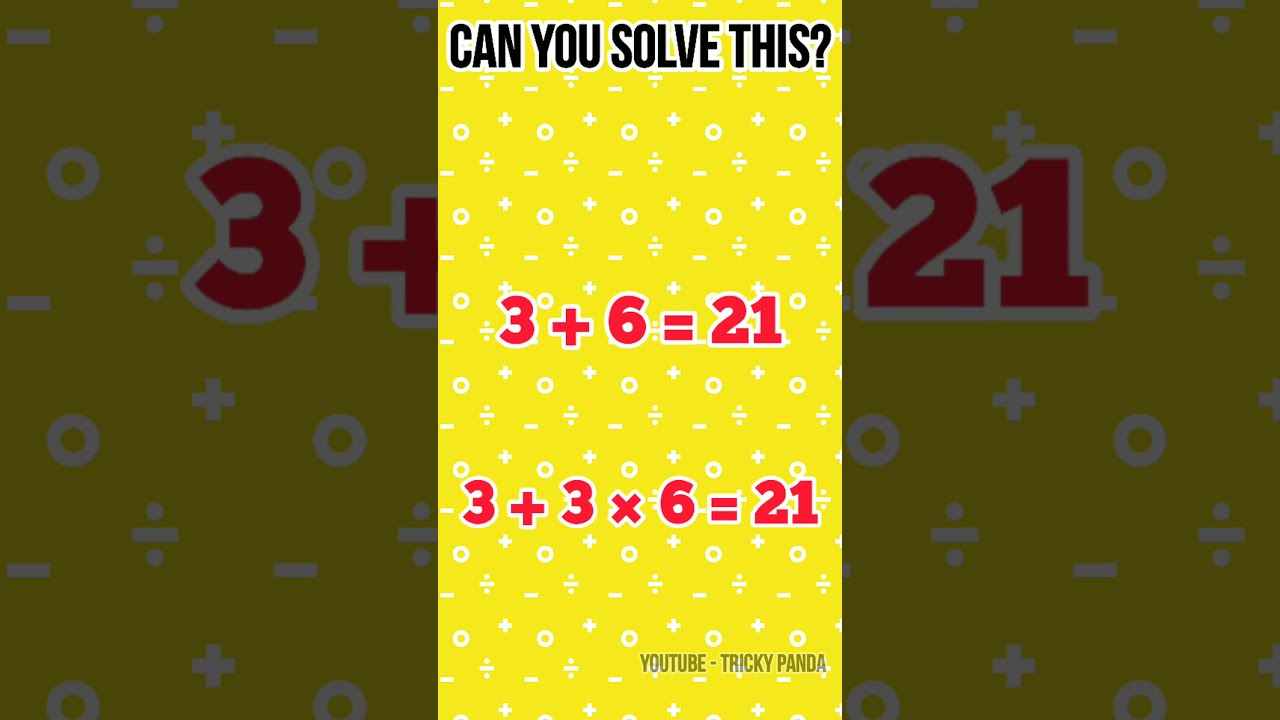 1 4 5 And 2 5 12 And 3 6 21 And 8 11 Puzzle Answer Viral Maths 1 4 5 And 2 5 12 And 3 6 21 And 8 11 Puzzle Answer Viral Maths