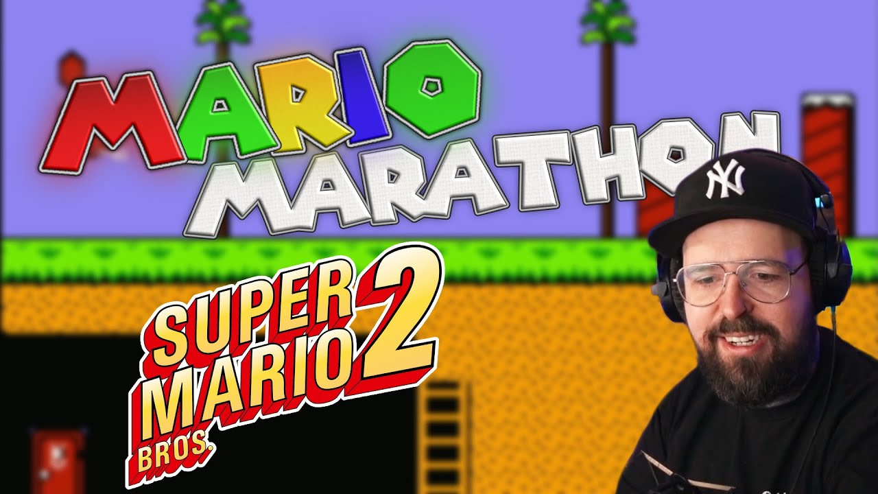 Mario Marathon | Super Mario Bros. 2 🐢 #1 - YouTube