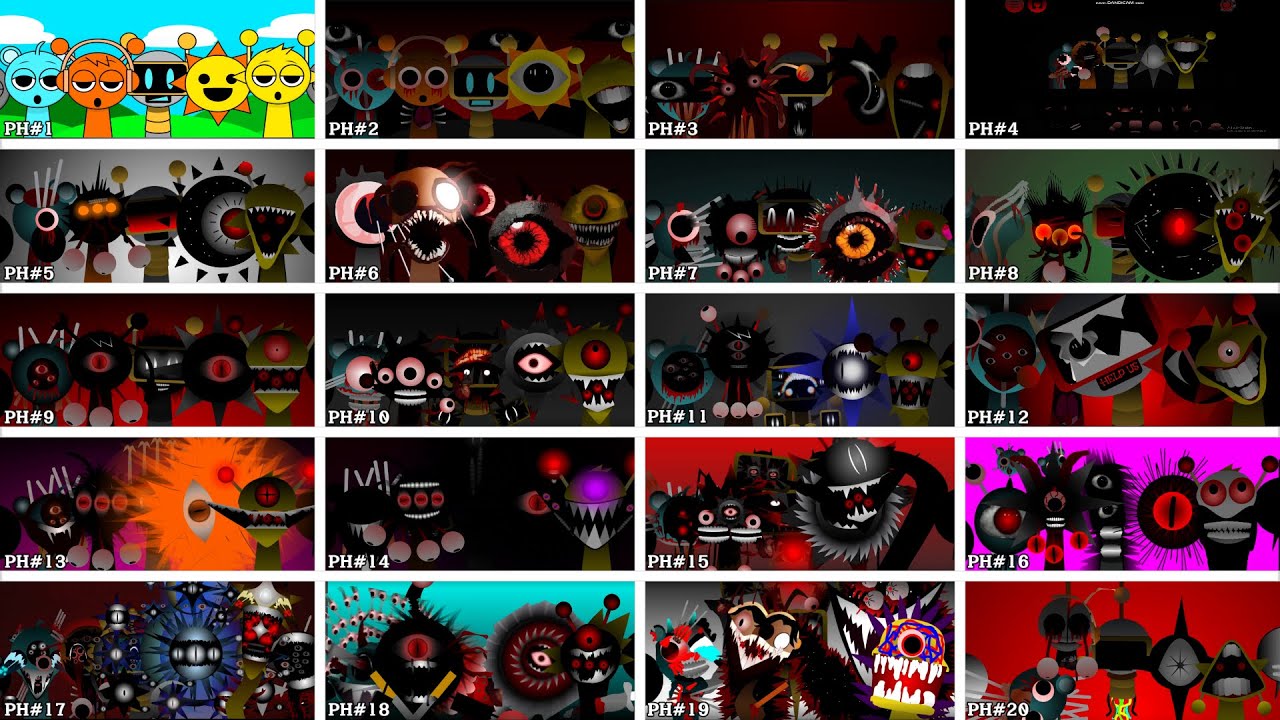 “Fun Time!” - Incredibox Sprunki Mix: Sky x Oren x FunBot x Mr Sun x ...