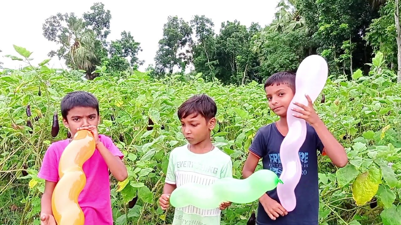 How to balloons fun, rokeat balloon and learing colors for kids by i ...