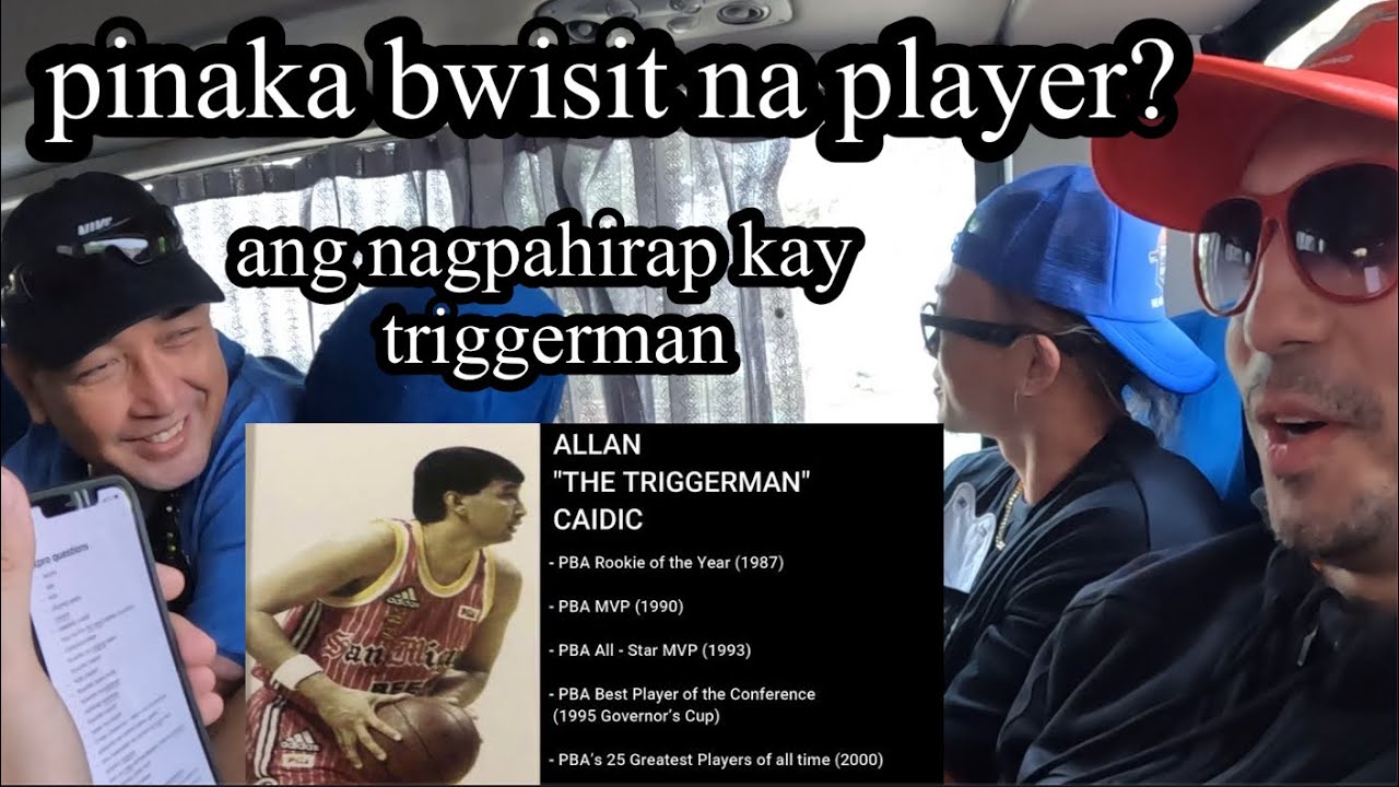 Allan Caidic “ the triggerman” Pinaka bwisit na player ? - YouTube