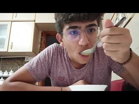 Nasıl çorba içilir  (çok riskli).