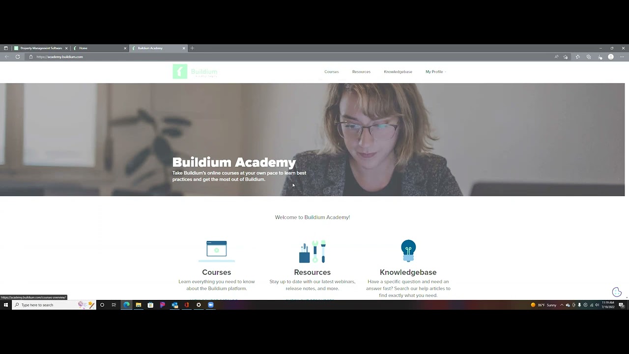 Buildium Academy walkthrough/tutorial and explanation - YouTube