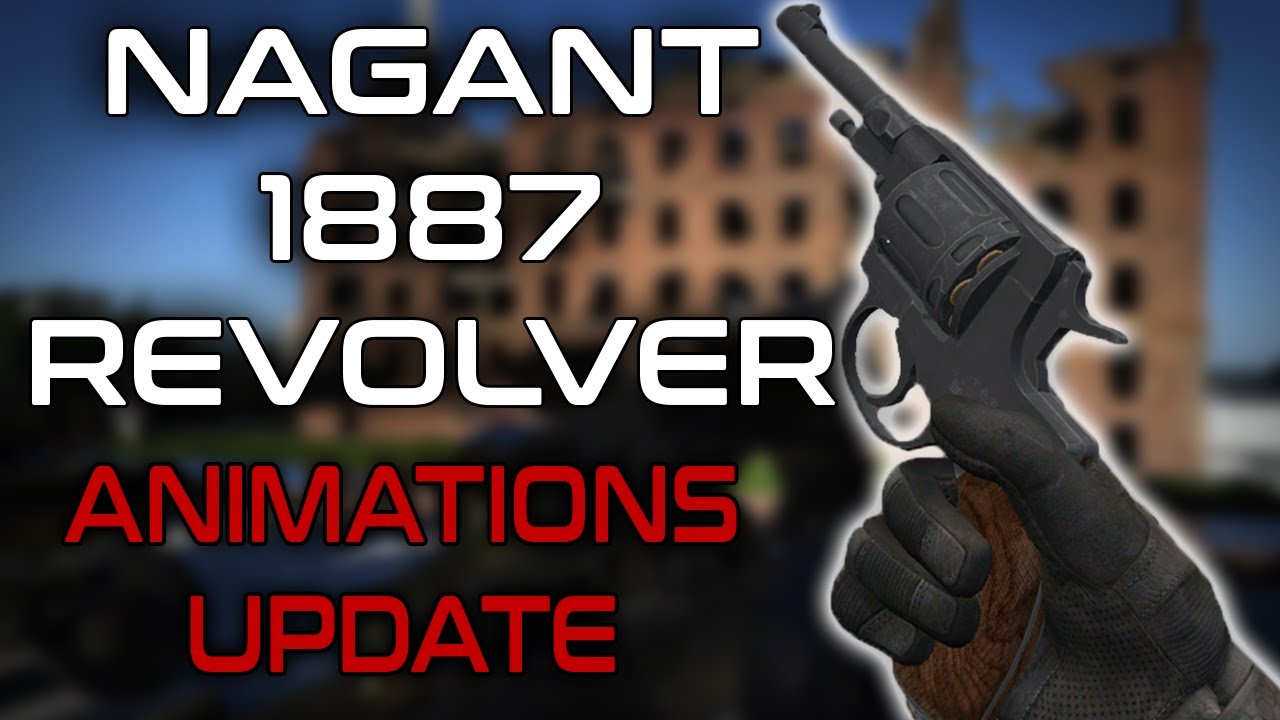 S.T.A.L.K.E.R. Anomaly - Nagant 1887 Revolver; Animations Update. - YouTube