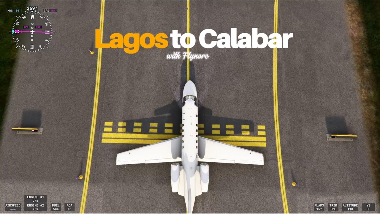 Lagos to Calabar flight | msfs 2020 - YouTube