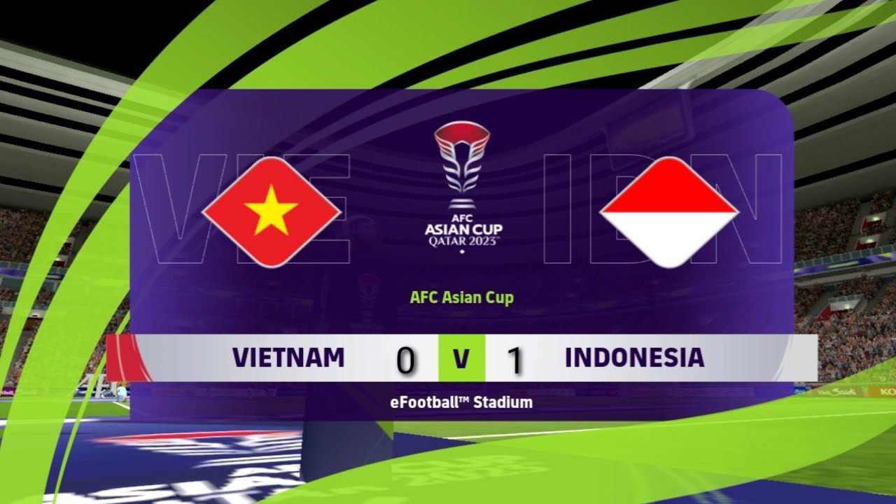 AFC ASEAN CUP QATAR 2023 Indonesia vs Vietnam - YouTube