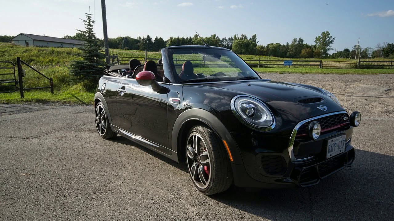 2017 MINI JCW Convertible Review - YouTube