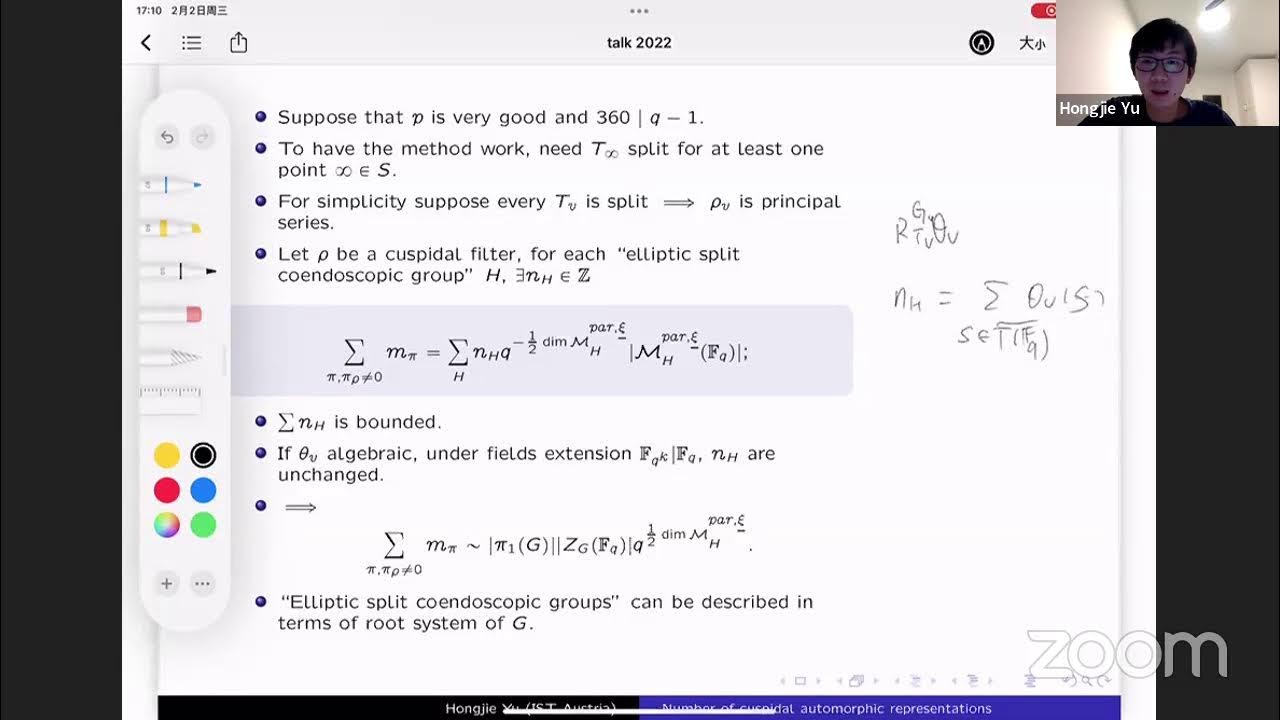 Hongjie Yu (IST Austria): Number of irreducible representations in the ...