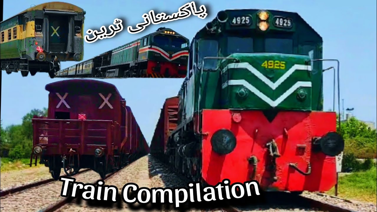 Pakistani Train Compilation🚂💚.#viral #indianrailways #travel #best # ...