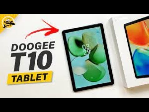 DOOGEE T10 Tablet with 15gb RAM - Unboxing & First Review 2023 - YouTube