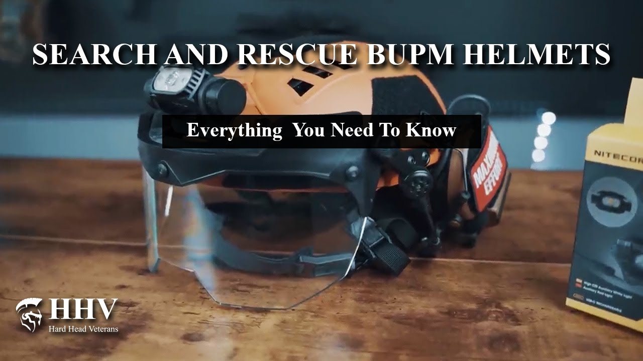 A Complete Guide to Search and Rescue Bump Helmets - YouTube