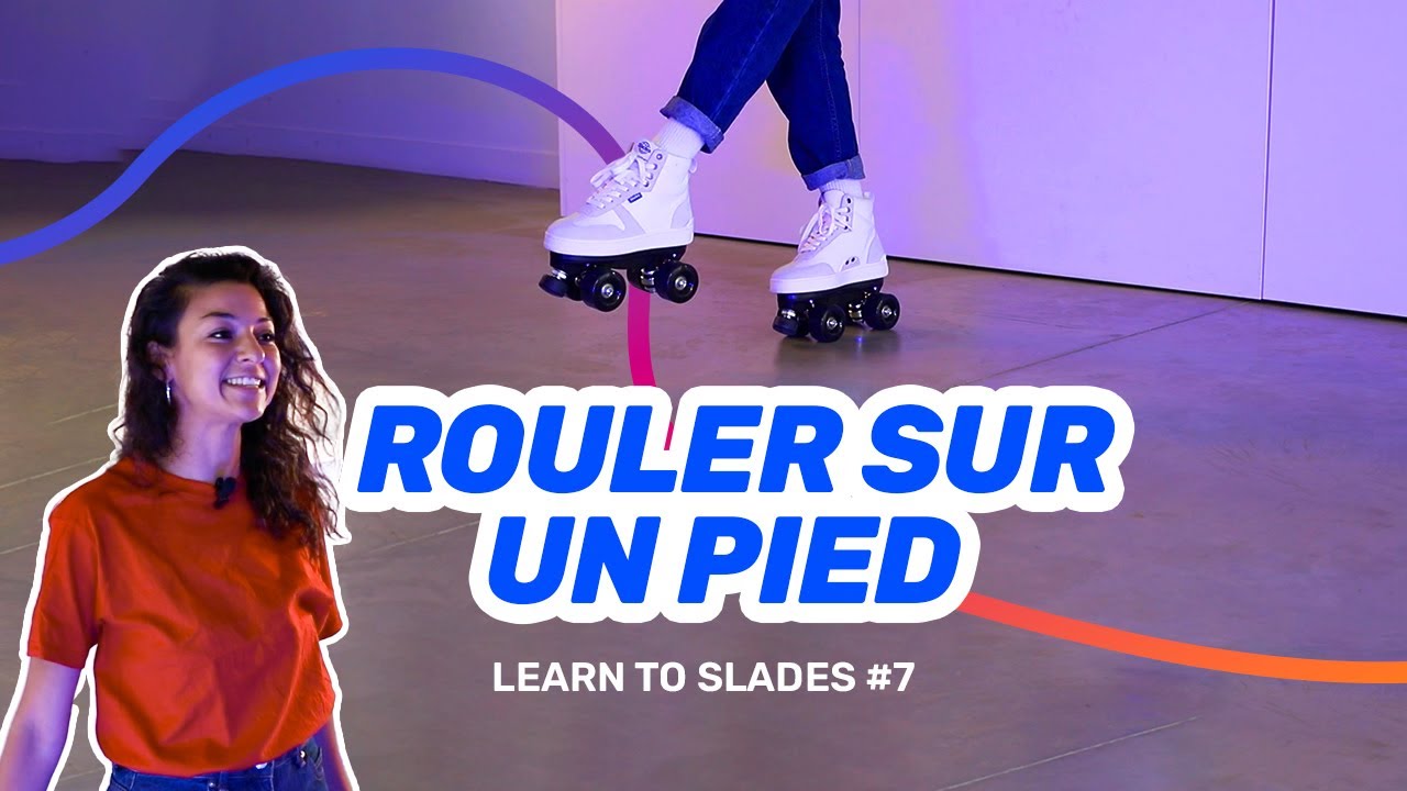 Tuto roller #7 | Comment rouler sur un pied en roller quad ? - YouTube