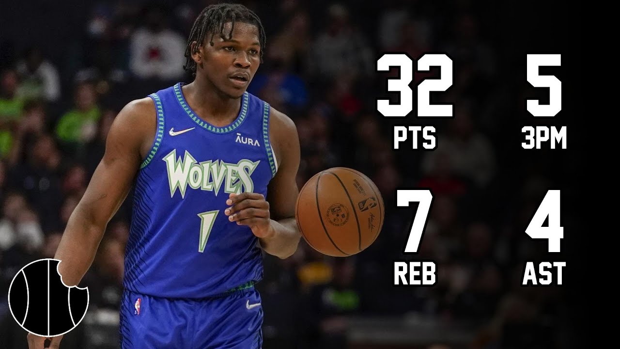 Anthony Edwards Highlights | Kings vs. Timberwolves | 24th Oct 2024 ...