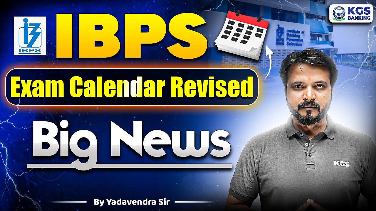 IBPS Exam Calendar Revised 2025 | IBPS Calendar 2025 Latest Update ...