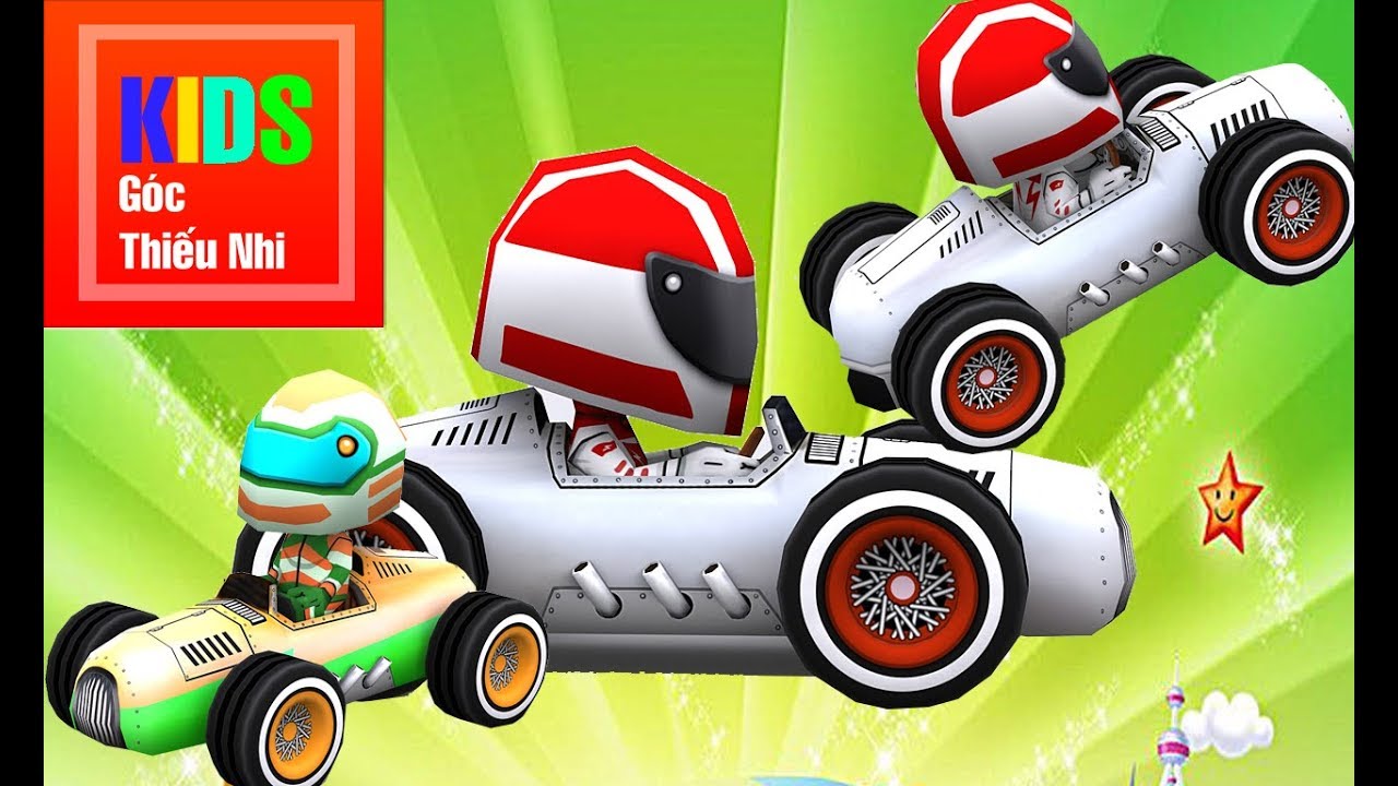 Điệu Nhảy vui nhộn cùng Những chiến binh Xe hơi Chibi racers Retro cars ...