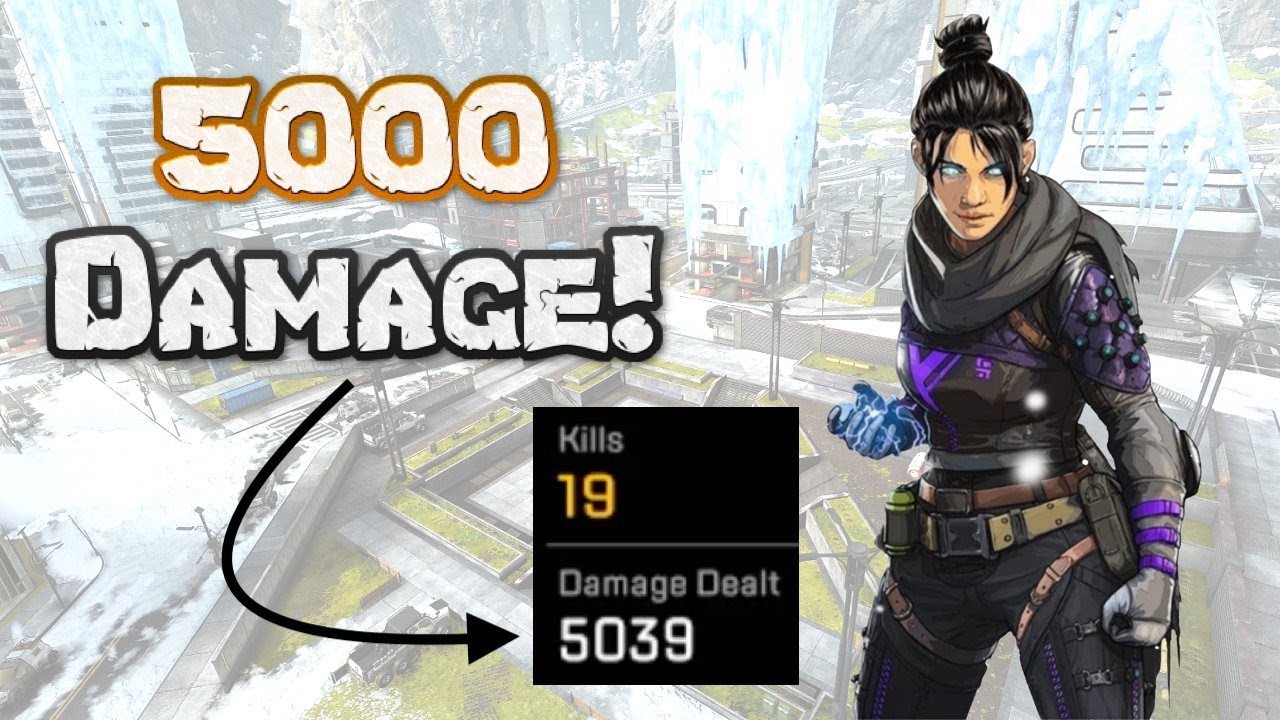 5000 DAMAGE IN ONE GAME - Apex Legends (Controller on PC) - YouTube