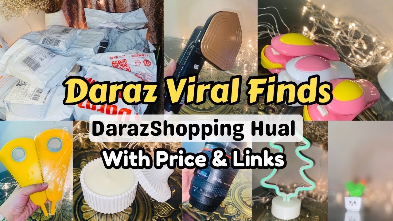 Viral Daraz Finds🛍️Daraz Shopping Hual Daraz Azadi Sale 2023🇵🇰 - YouTube