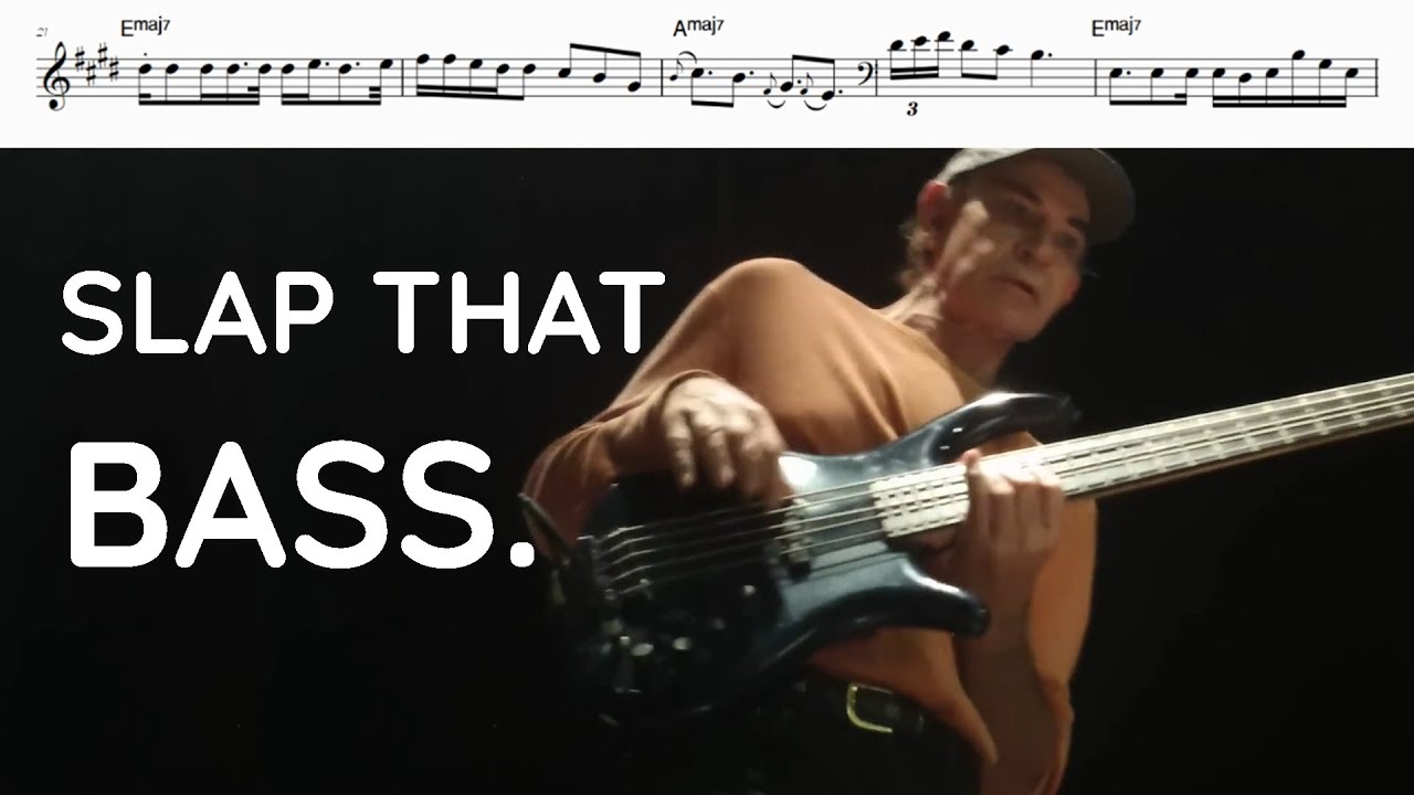 How to properly SLAP a Bass - YouTube