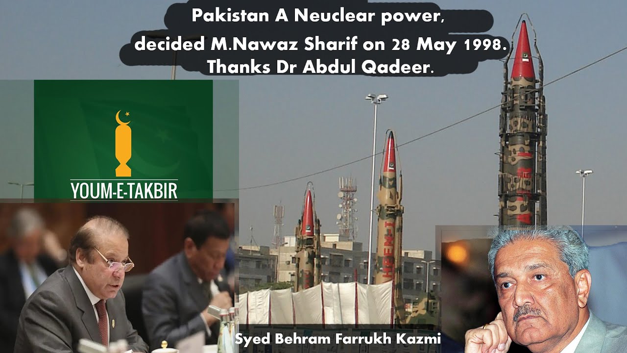 Pakistan Successfully tested Atomic bomb at Chaghi Balochistan ...