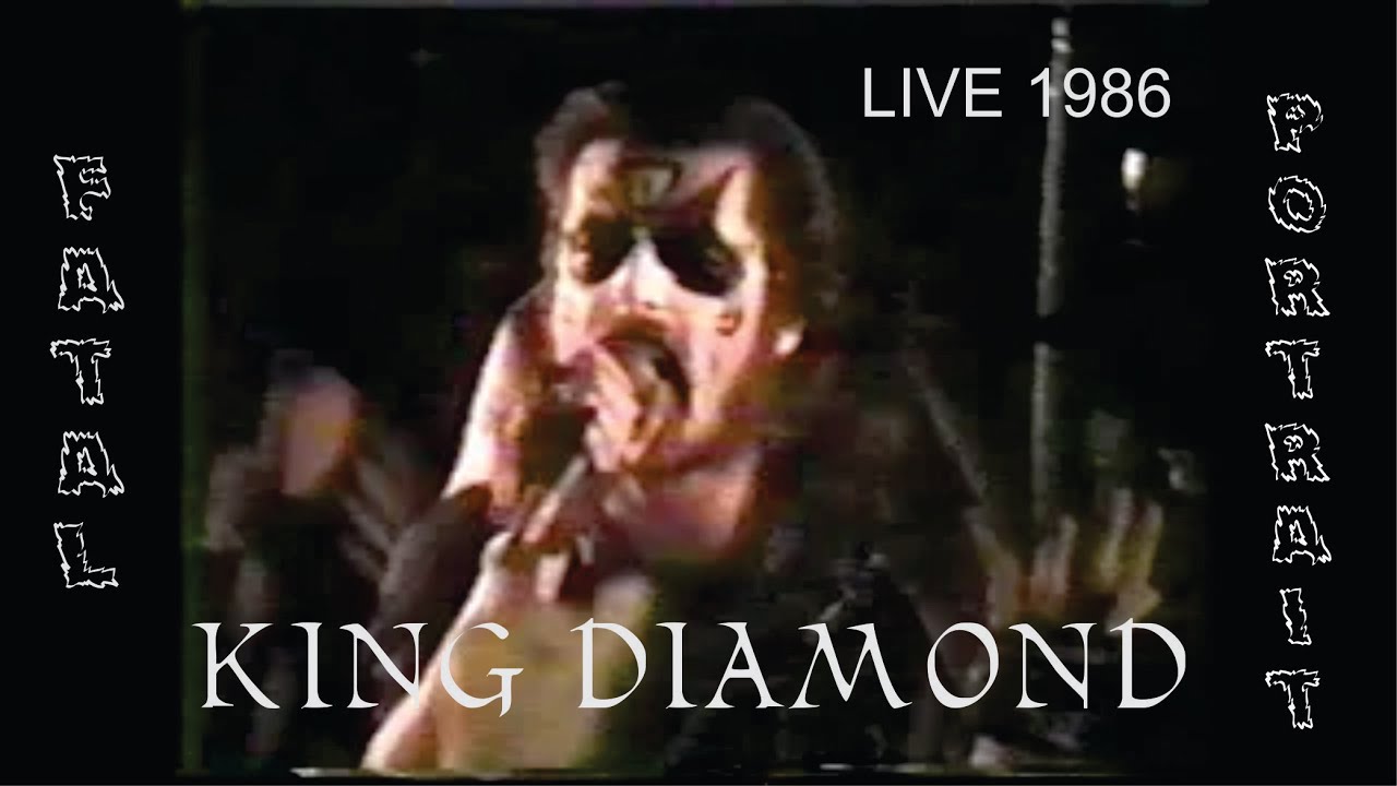 King Diamond Live 1986 Fatal Portrait Tour - YouTube