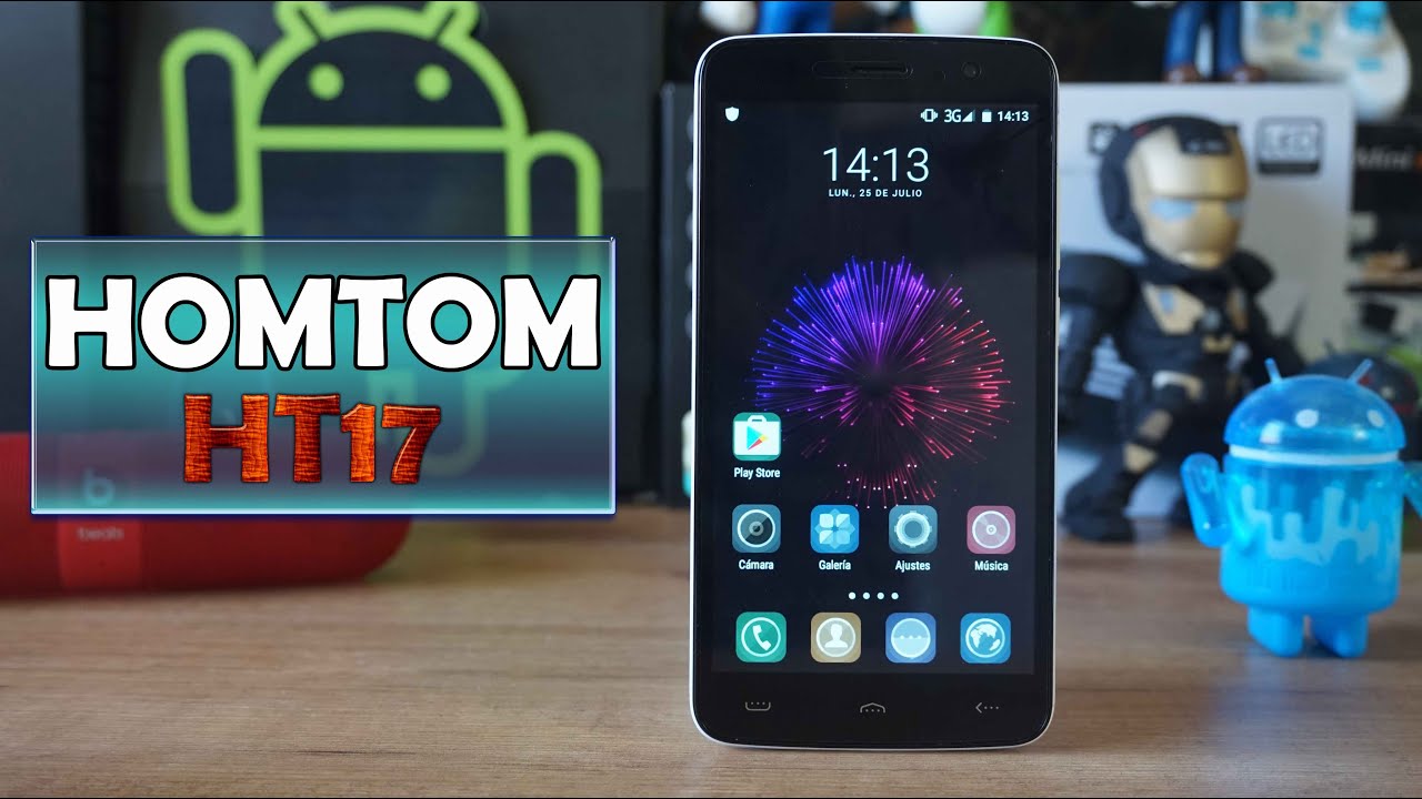 HOMTOM HT17 - Android 6.0 y lector de huellas por $65 - YouTube