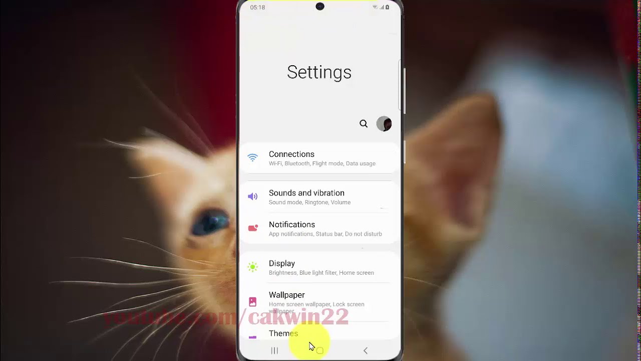 Samsung Galaxy S20 : How to check software update (Android 10) - YouTube