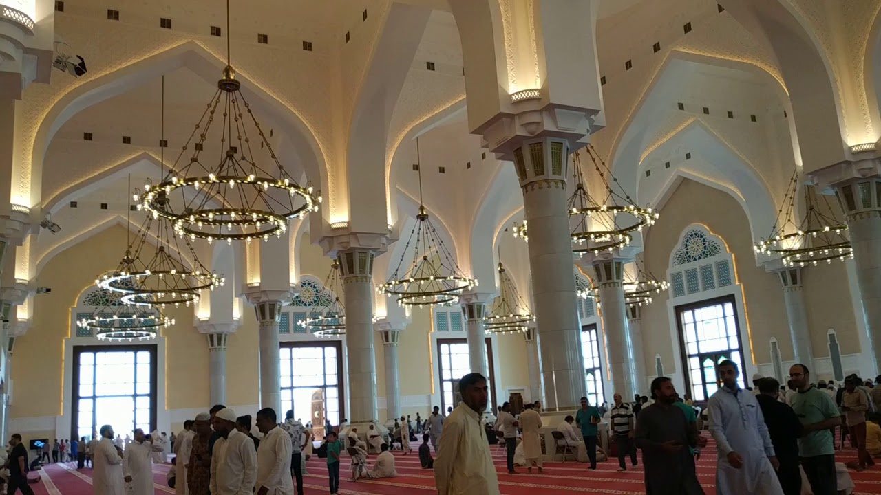 Grand mosque Qatar - YouTube