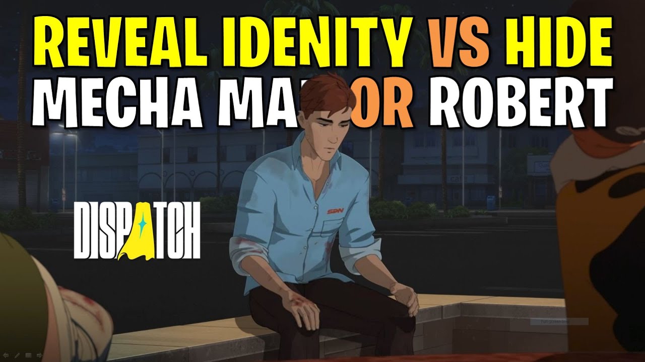 Reveal Identity vs Hide Identity: Mecha Man or Robert | Dispatch - YouTube