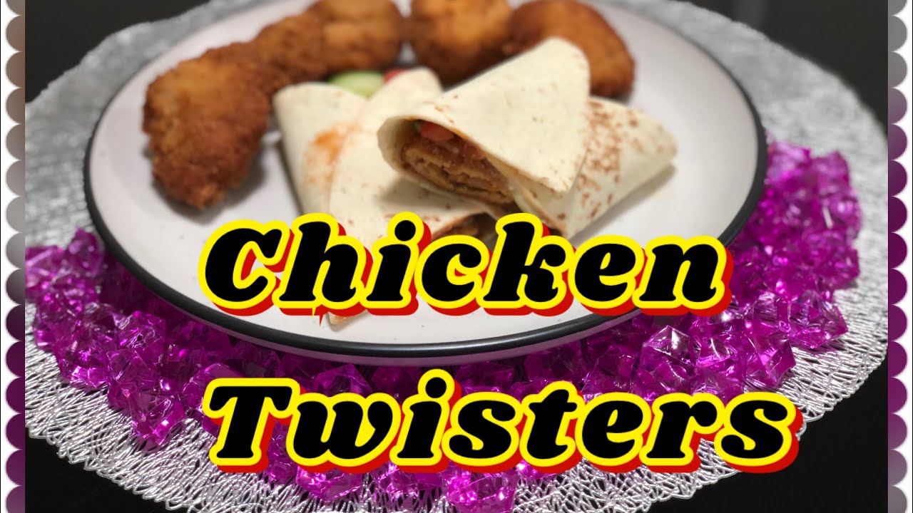 CHICKEN TWISTER WRAPS | HOW TO MAKE KFC CHICKEN TWISTER - YouTube